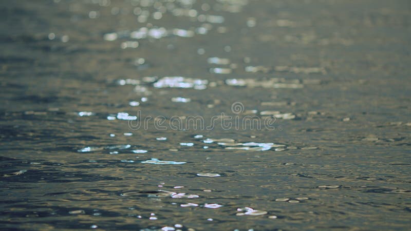 Water Surface Texture. Shiny Water with Sun Reflections. Rippled Water ...