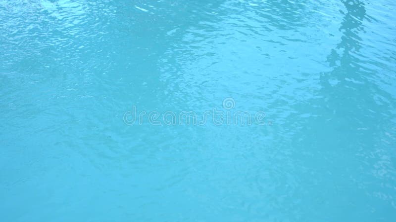 Water Surface Texture, Slow Motion Looping Clean Swimming Pool Ripples ...