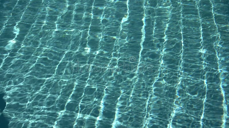 Water Surface Texture, Slow Motion Looping Clean Swimming Pool Ripples ...