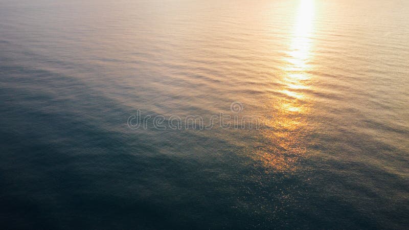 Water Surface Texture at Sunset, Natural Background. Stock Photo ...