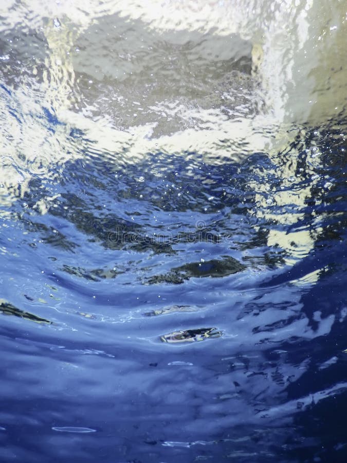 Water Surface Underwater, Swimming Pool Surface Water Background Stock ...