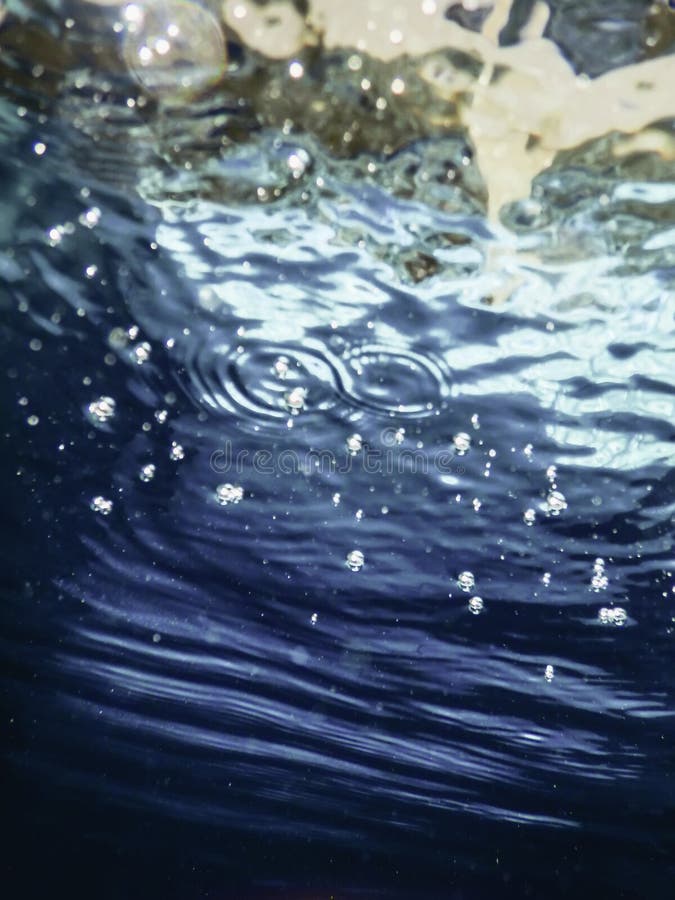Water Surface Underwater, Swimming Pool Surface Water Background Stock ...