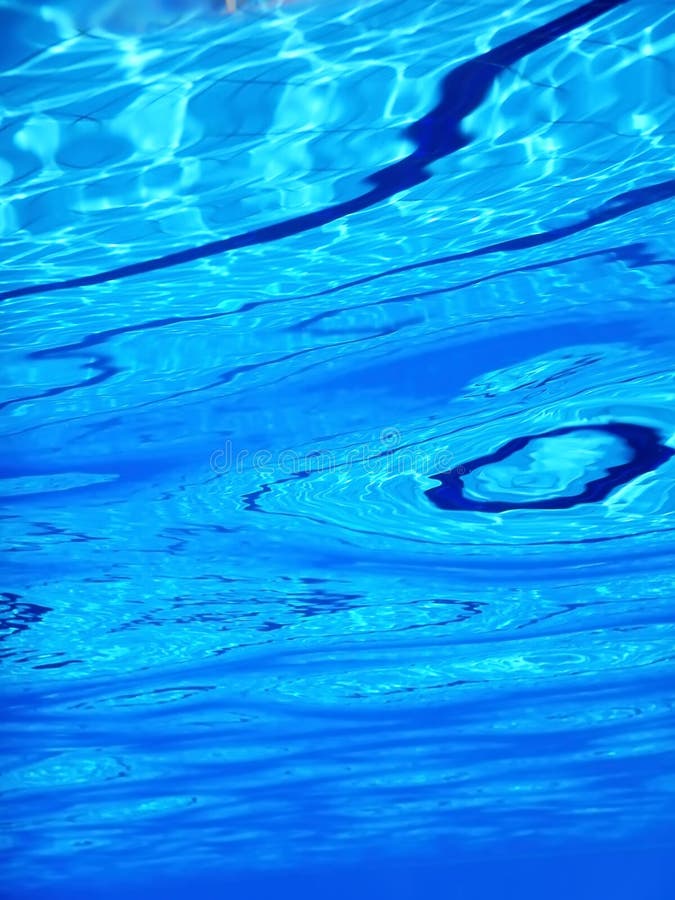 Water Surface Underwater, Swimming Pool Surface Stock Image - Image of ...