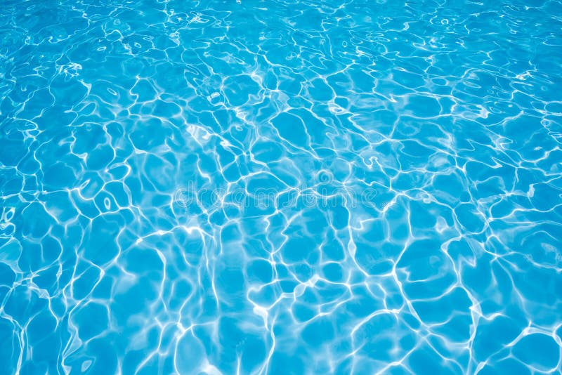 Water in Swimming Pool with Sun Reflection Stock Photo - Image of ...