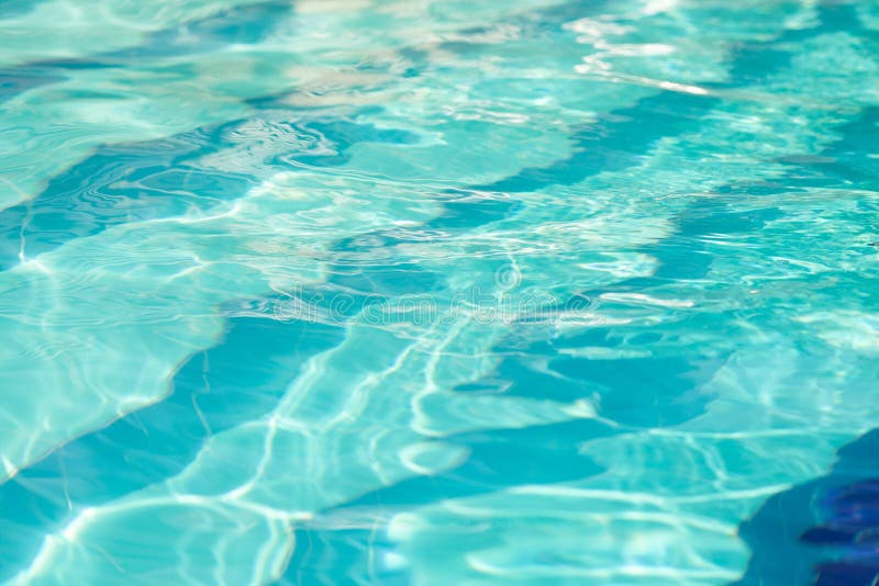 Water in Swimming Pool with Sun Reflection Stock Photo - Image of shiny ...