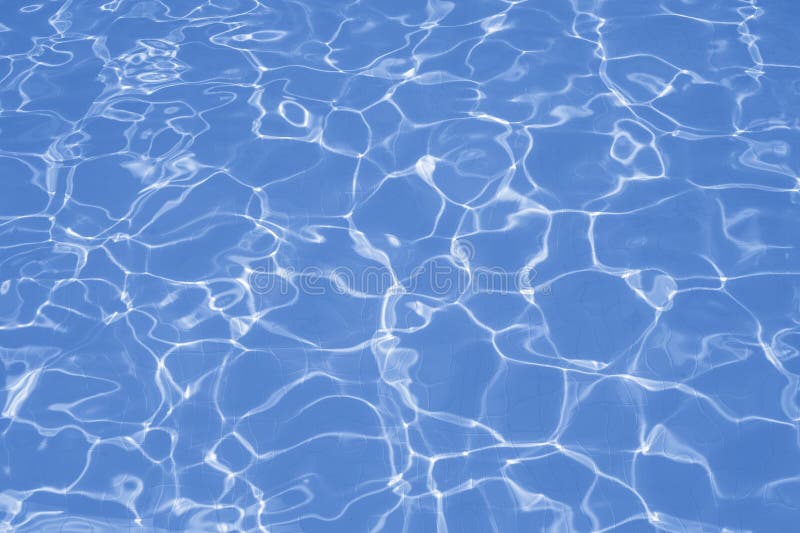 Water in Swimming Pool with Sun Reflection Stock Photo - Image of blue ...