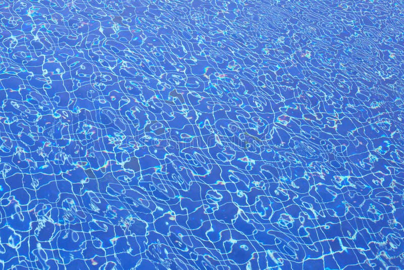 Water Swimming Pool Surface for Background Stock Photo - Image of ...