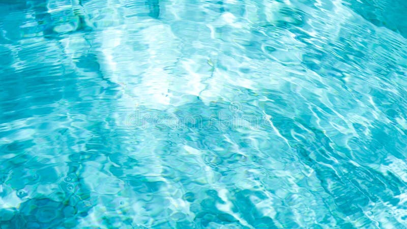 Water Swimming Pool Texture and Surface Water on Pool, Reflection Blue ...