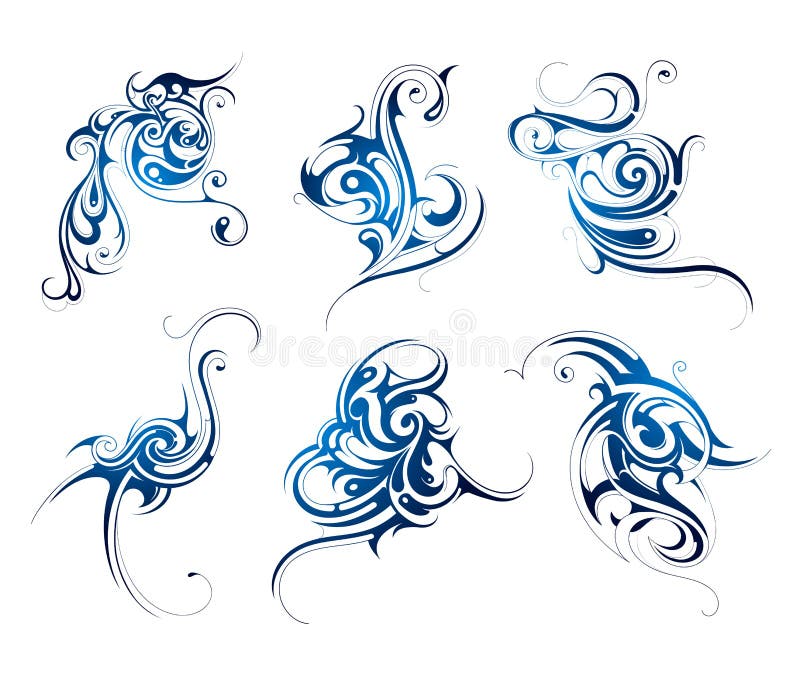 Maori Tattoo Design Stock Illustrations – 5,114 Maori Tattoo Design ...