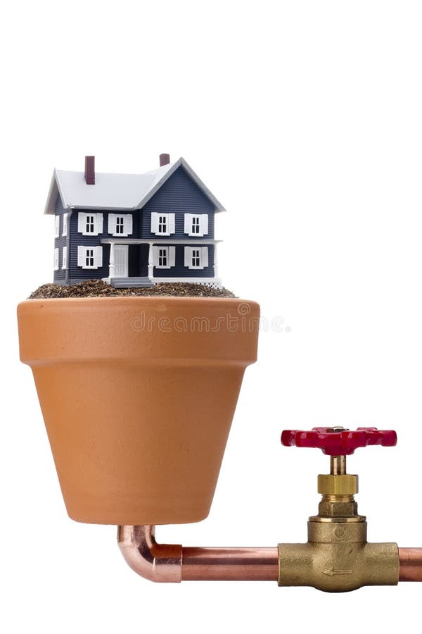 Water system stock photo. Image of system, valve, soil - 21027558