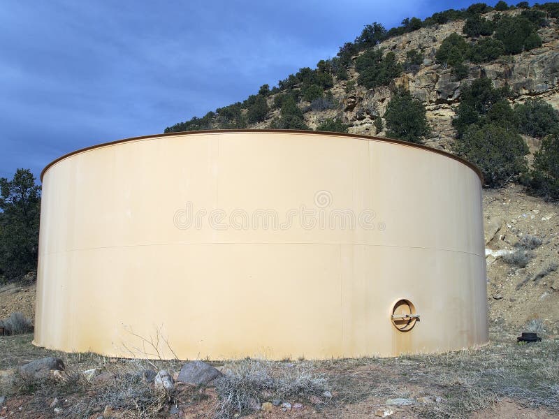Water Tank stock photo. Image of rural, outdoor, cistern - 24031682