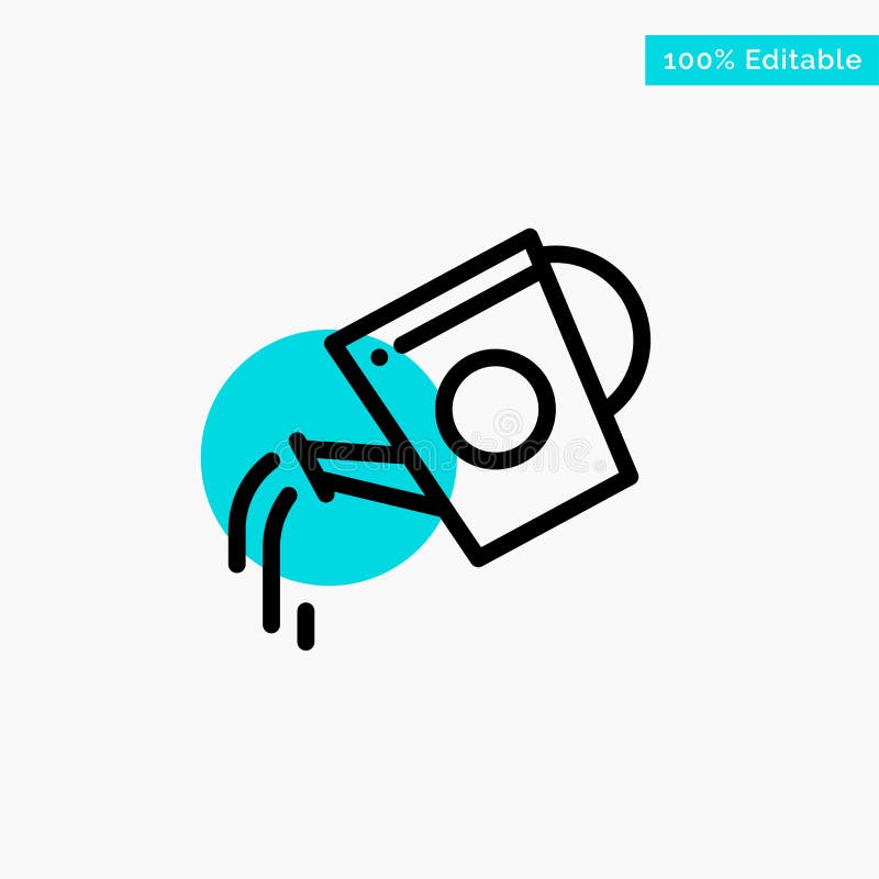 Water Tank, Beverage, Bottle, Tank, Water Turquoise Highlight Circle ...