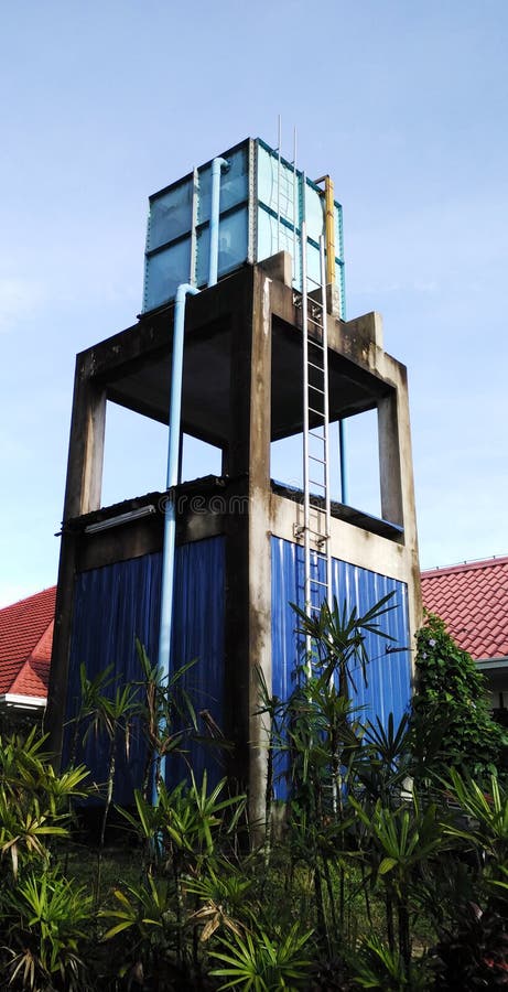 Water tank stock photo. Image of bracing, rivets, iron - 61589860