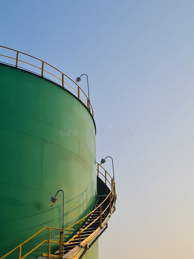 Water Tank Sunrise Sunlight in the Morning Stock Photo - Image of tank ...