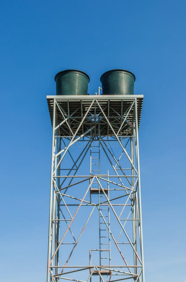 Water tank tower stock image. Image of country, support - 27420891