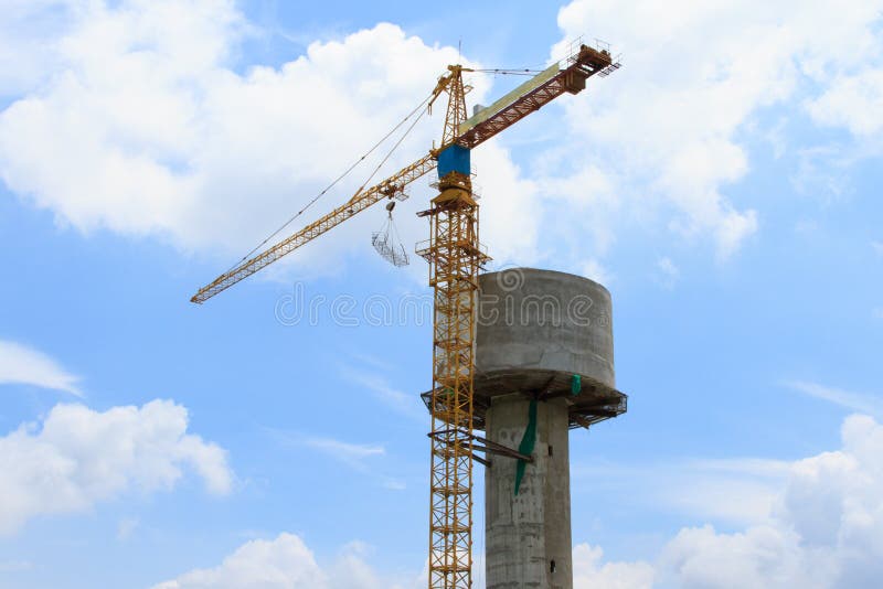 Water Tank Under Construction Stock Photo - Image of resource ...