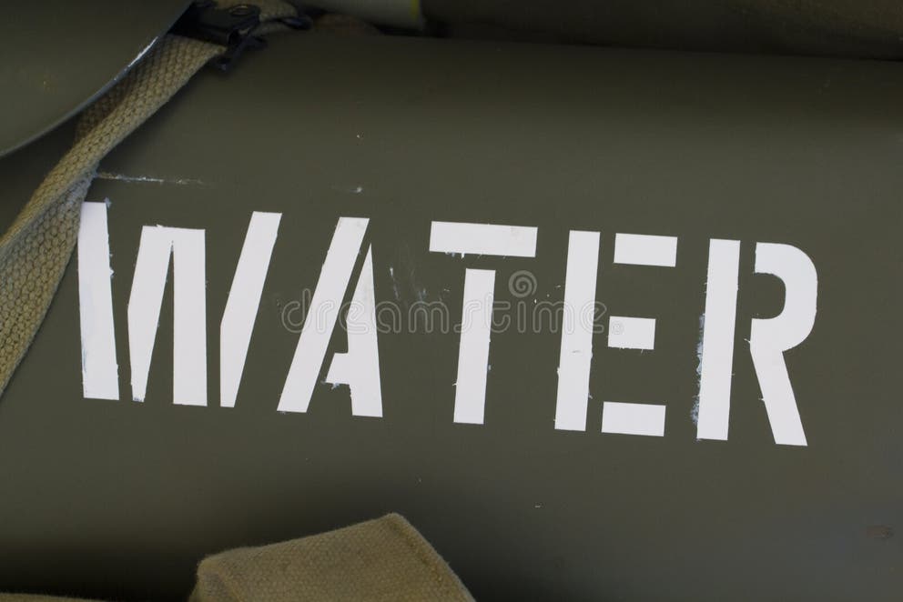 Water tank writing stock image. Image of army, tank, writing - 17128661