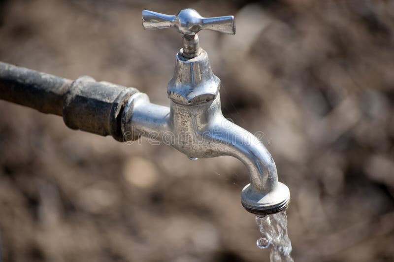 Water tap stock image. Image of water, russet, summer - 23887665