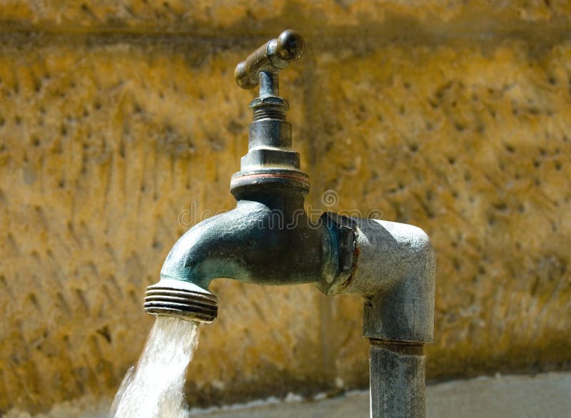 Water Tap stock photo. Image of metal, piping, washer - 6751834