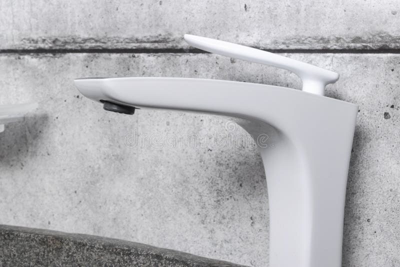 The Water Tap. Faucet for the Bathroom and Kitchen Mixer. Modern Faucet ...