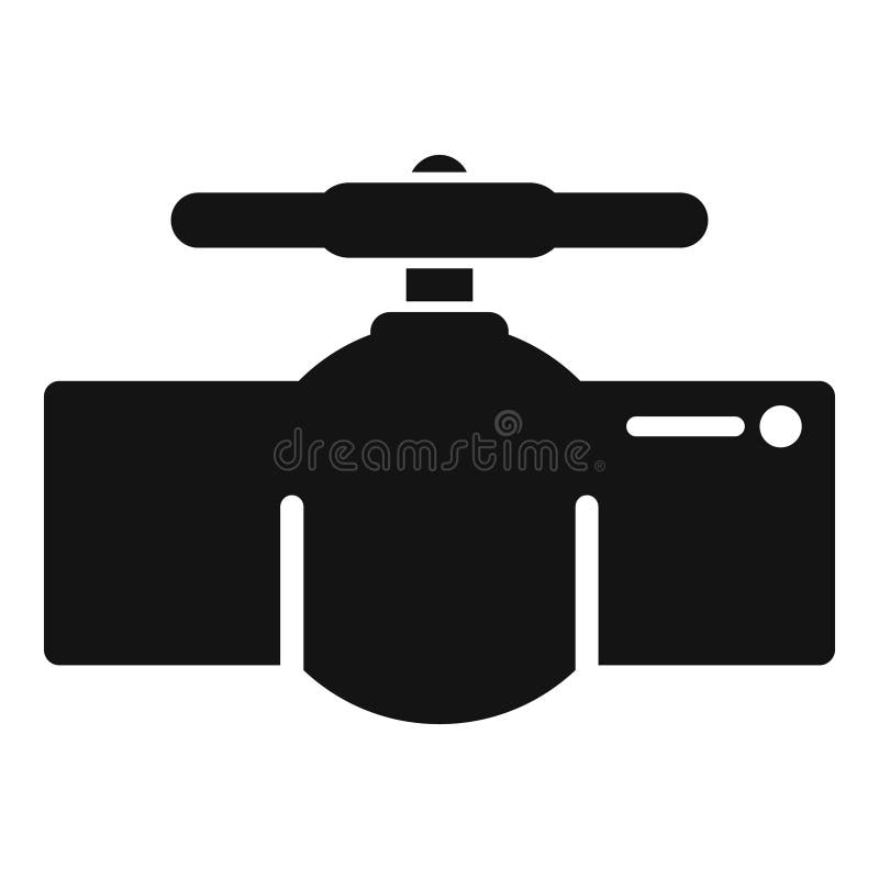 Water Tap Icon Simple Vector. Pipe Sewer Stock Illustration ...