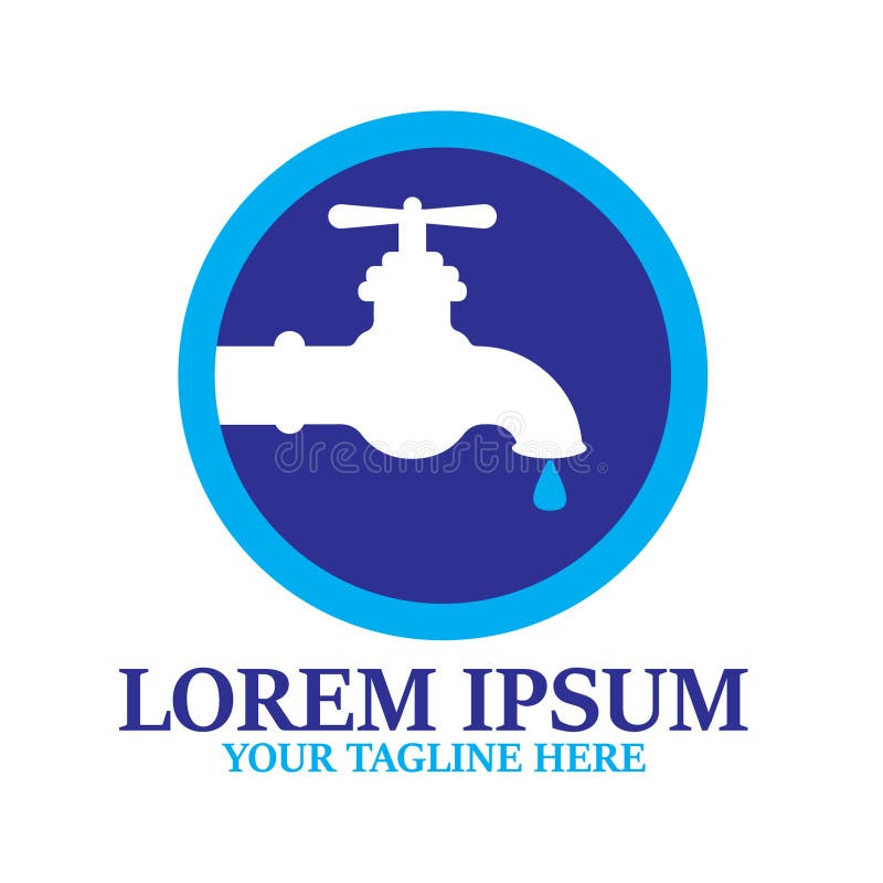 Water Tap Logo, Water Tap Icon Vector Illustration Logo Template Stock ...