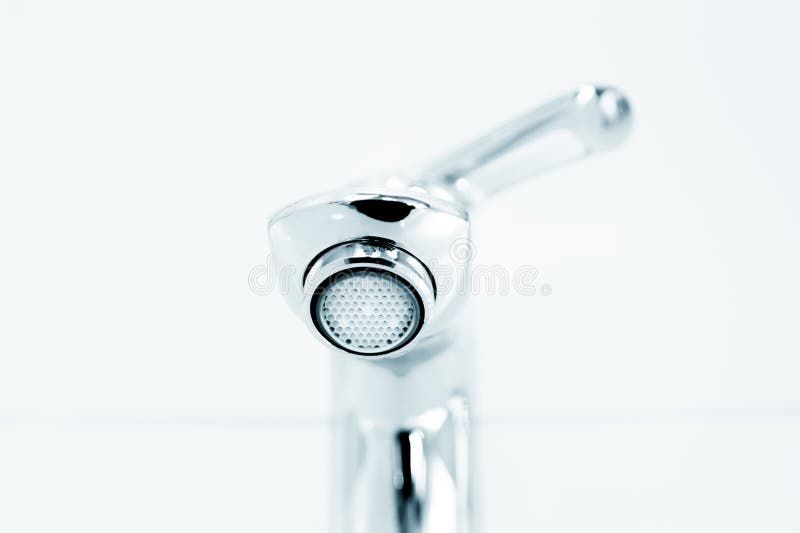 Water Tap, Water Mixer, Faucet in Bathroom Stock Photo - Image of ...