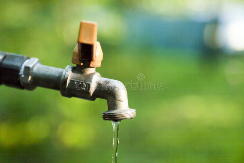 Water tap stock image. Image of clean, copper, handle - 59289245