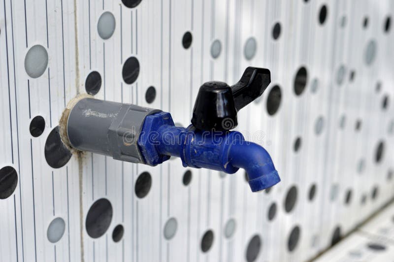 Water taps stock image. Image of fresh, blue, liquid - 316224607