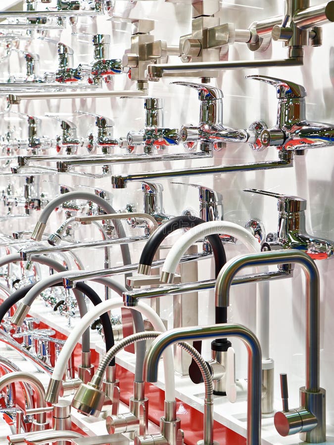 Water Taps in Chemical Laboratory Stock Photo - Image of chemical ...