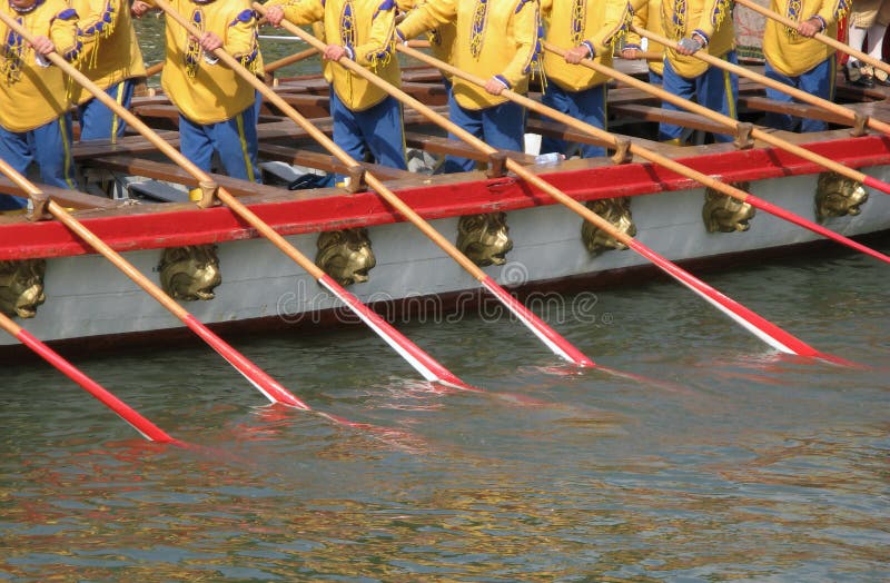 Water teamwork stock image. Image of race, sprint, cooperation - 3883847