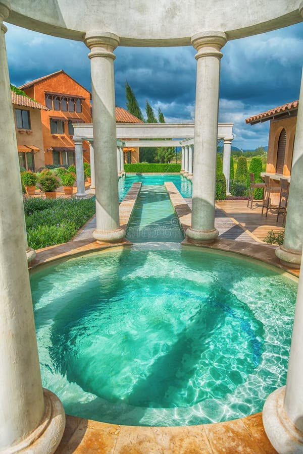The Water Temple is a Stone Structure Stock Photo - Image of hetchy ...