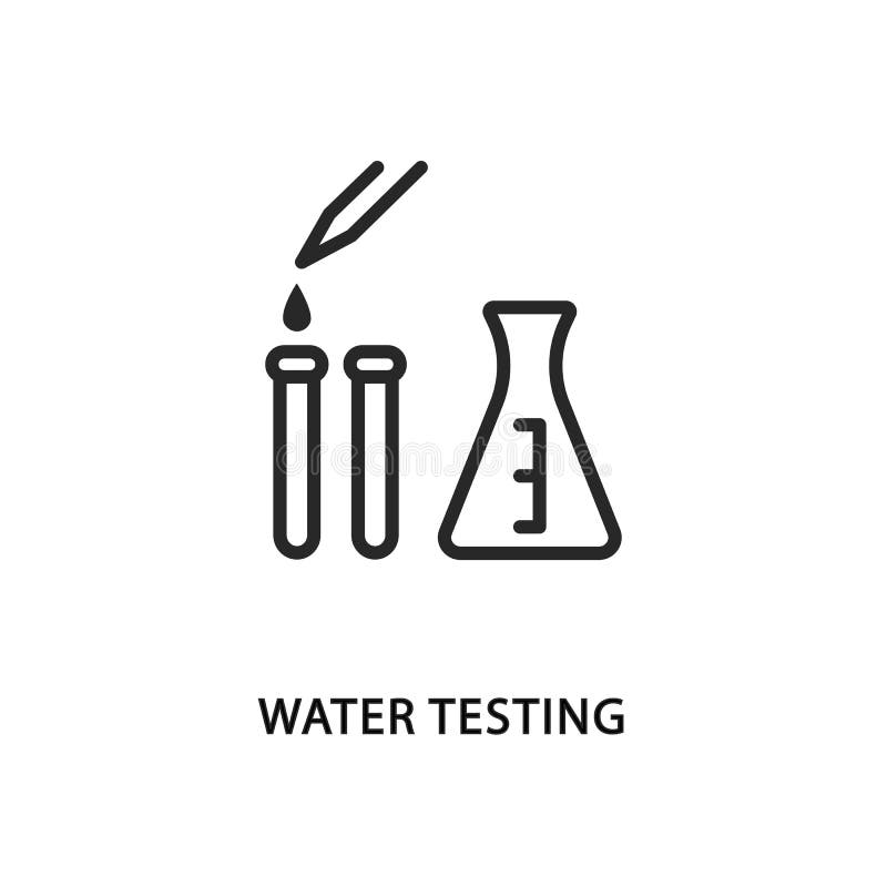 Water Research, Lab Analysis Flat Illustration Stock Vector ...