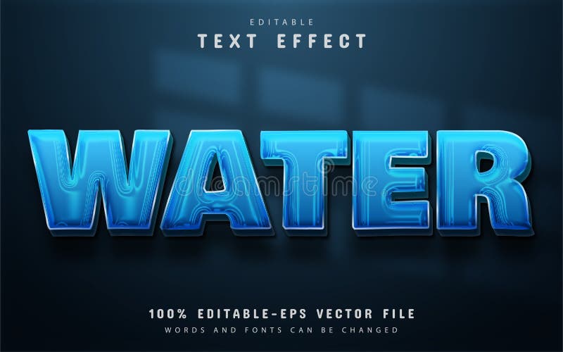 Editable Text Logo Water Stock Illustrations – 583 Editable Text Logo Water Stock Illustrations ...