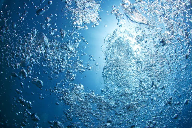 Water texture with bubbles stock image. Image of ocean - 15087839