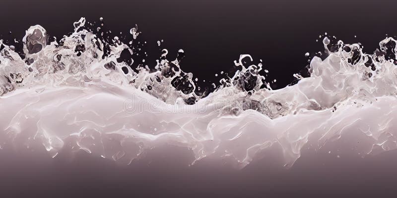 Water Texture that is Continuously Flowing with Splashes and Drips ...