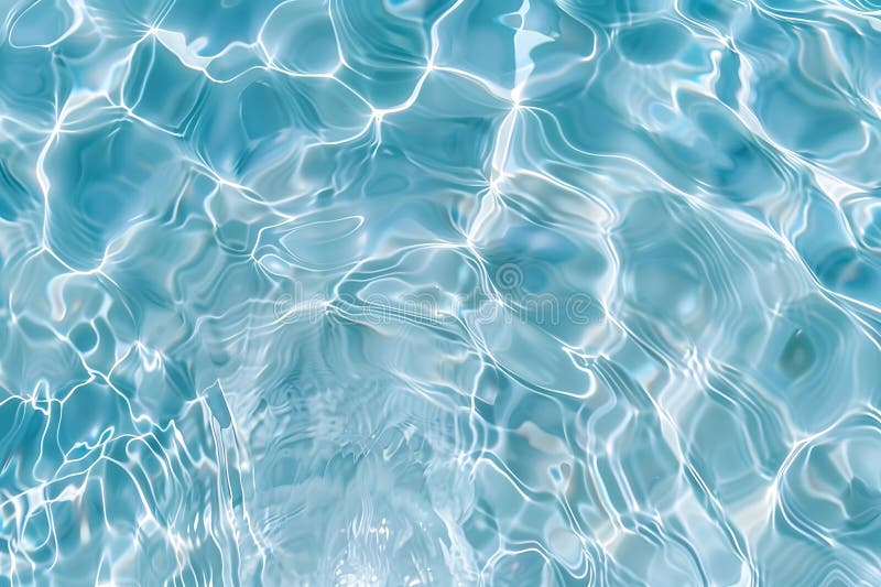 Abstract Water Texture Background - Ripples and Reflections Stock ...
