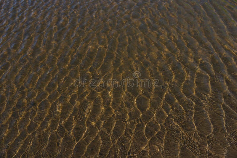 Water Texture in the River Day Fine Waves Sand Stock Photo - Image of ...