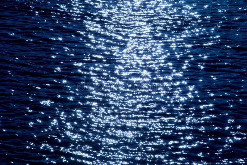 Water Pattern with Solar Patches of Light Stock Image - Image of solar ...