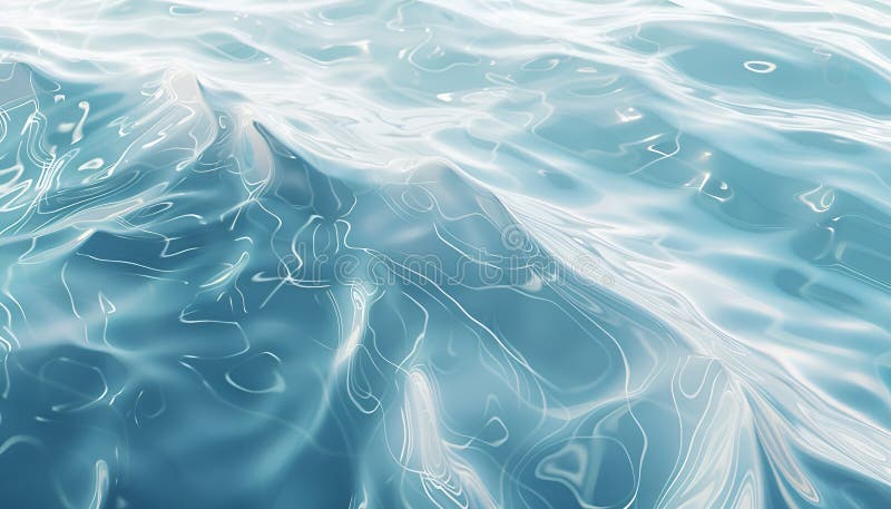 Water Texture, Transparent Water Surface. Abstract Water Wave, Pure ...