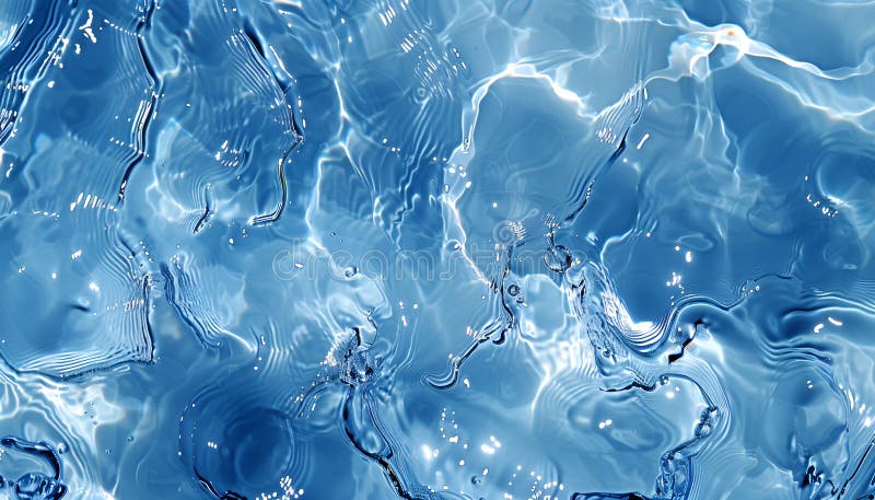 Water Texture, Transparent Water Surface. Abstract Water Wave, Pure ...