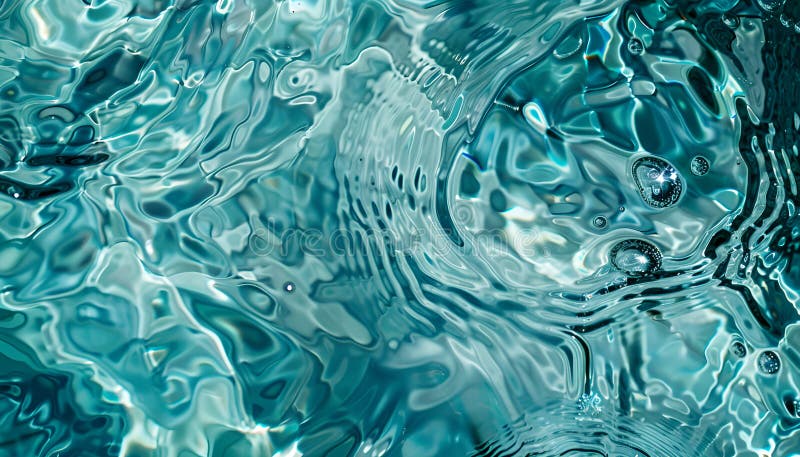 Water Texture, Transparent Water Surface. Abstract Water Wave, Pure ...