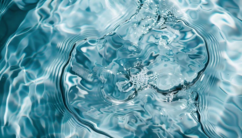 Water Texture, Transparent Water Surface. Abstract Water Wave, Pure ...