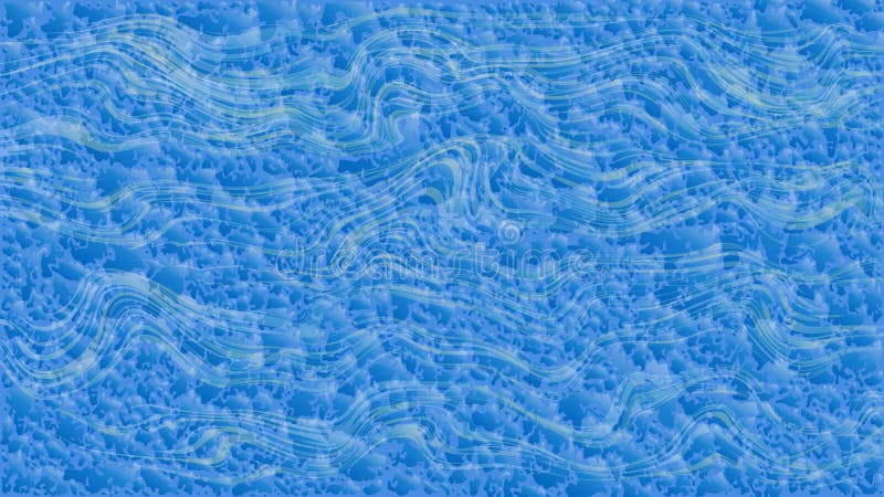 Water Texture with Light Reflections of the Sun on the Waves. Vector ...