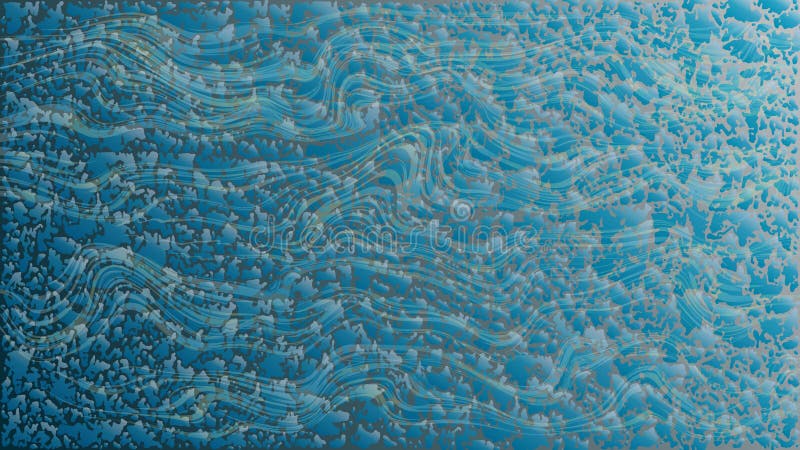Exclusive. Turquoise Texture of Water with Waves, or Wind Driving Snow ...
