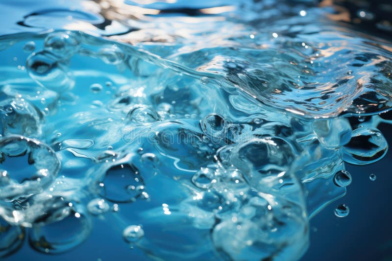 Water Themed Background Stock Photo Stock Illustration - Illustration ...