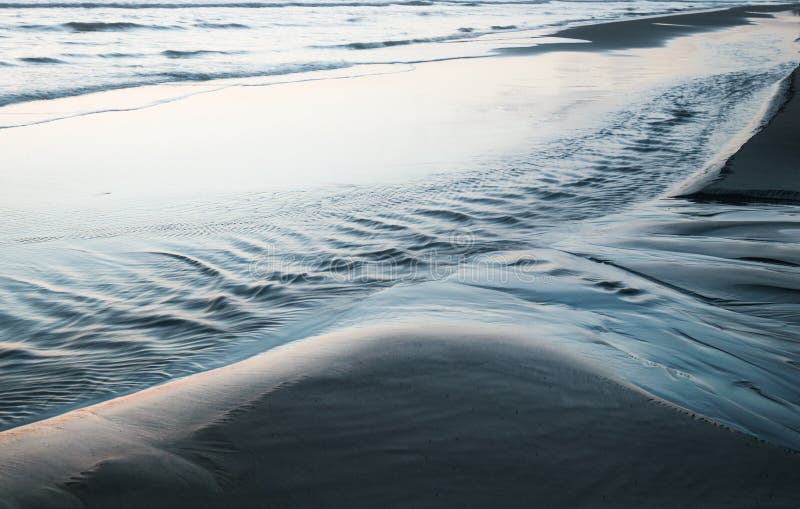 Water tide stock image. Image of shore, shells, dramatic - 67598379