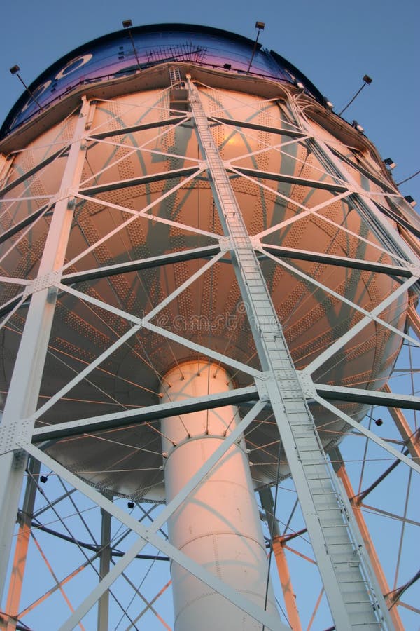Water Tower stock photo. Image of channel, stay, bracket - 1342398