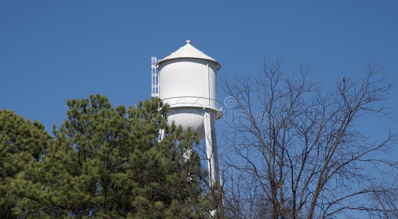 Water tower blank stock image. Image of public, service - 87705625