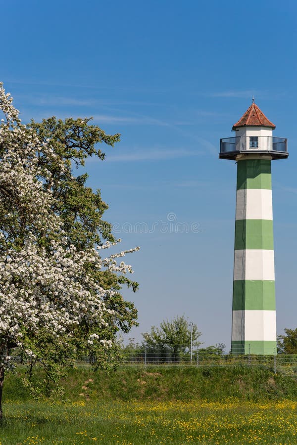 Water Tower in German Countryside Stock Photo - Image of beacon, green ...